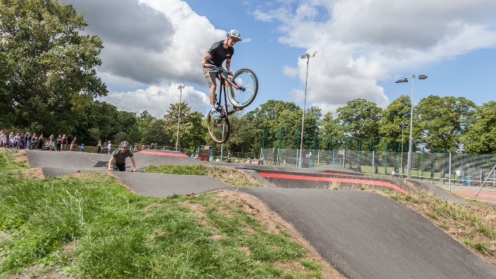 Hillsborough Pump Track | Sheffield Hallam University