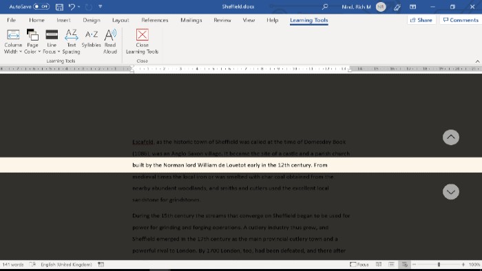 Make your texts more comfortable to read | Sheffield Hallam University
