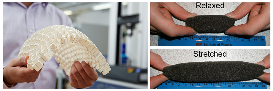 Auxetic materials research group | Sheffield Hallam University